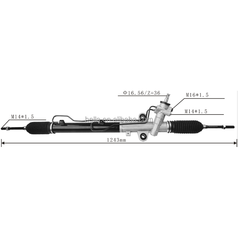 Auto Power Steering Gear Rack For Hyundai Grand Starex H300 577004H901